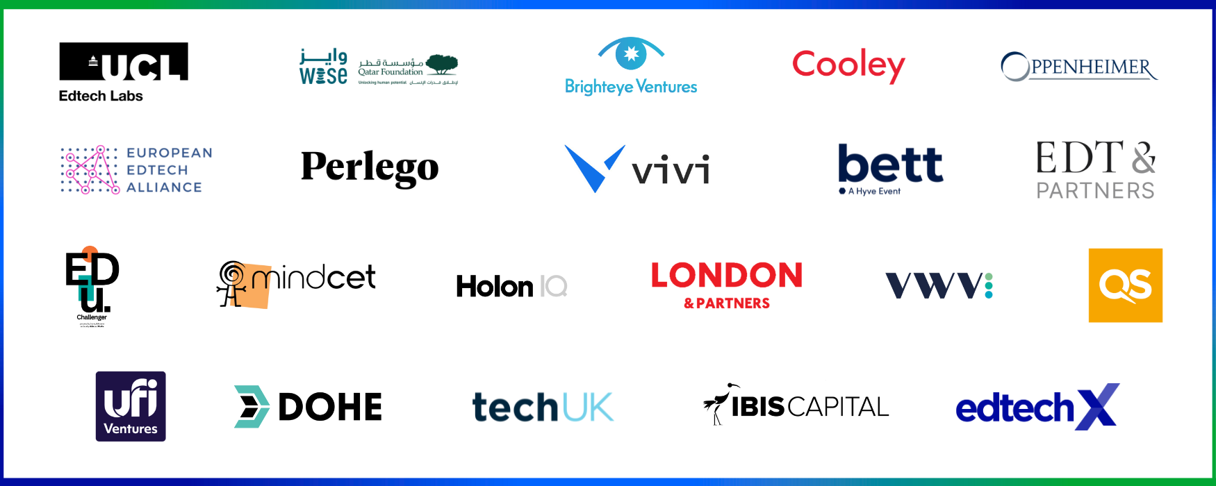 London EdTech Week Event Programme